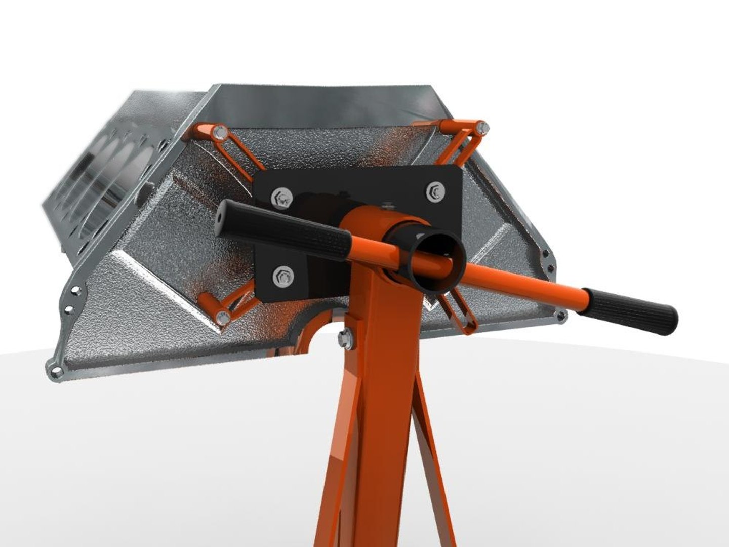 engine stand hd 3d model