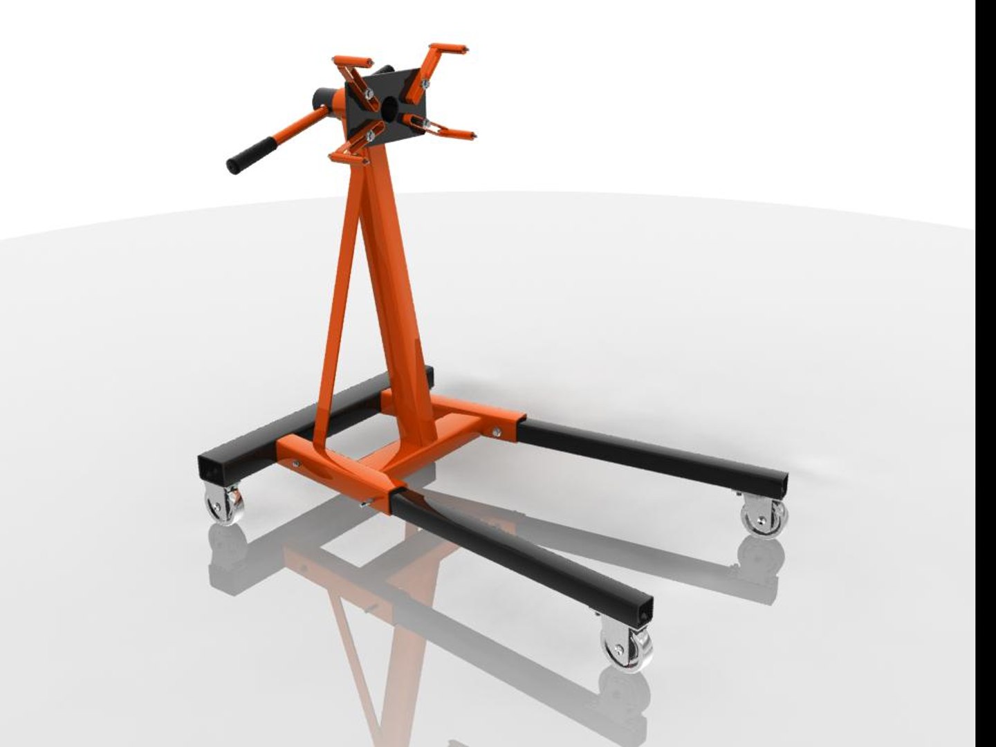 engine stand hd 3d model