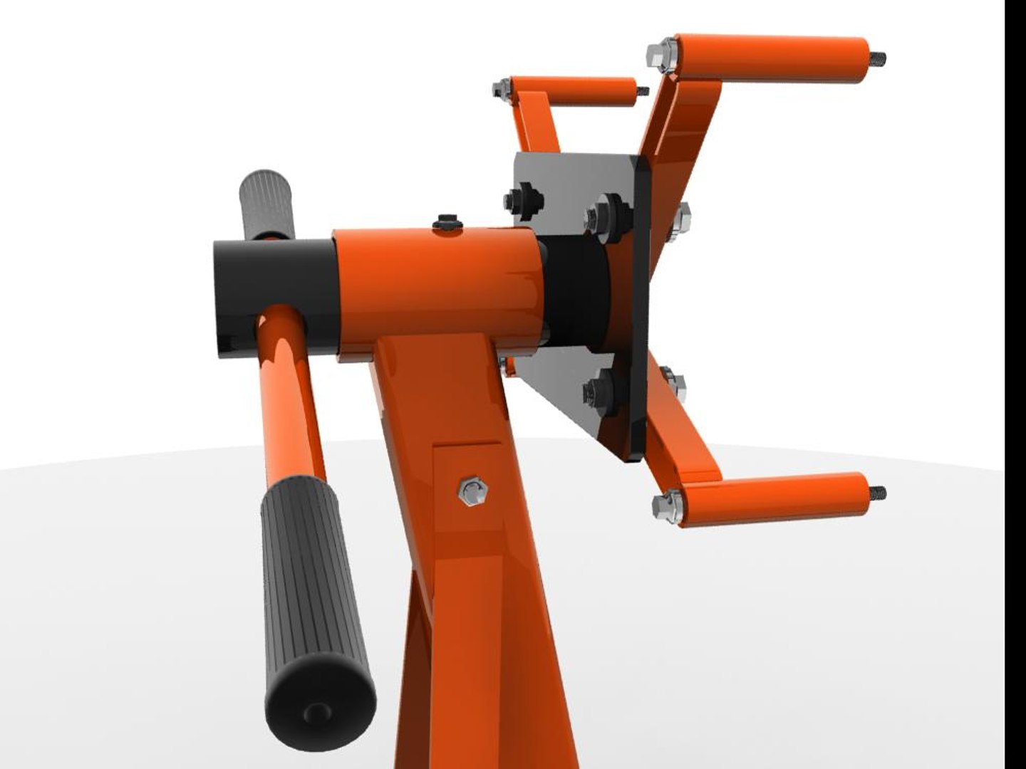 engine stand hd 3d model