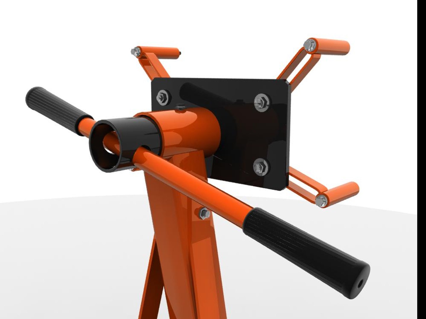 engine stand hd 3d model