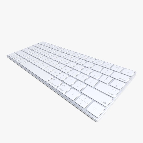 Apple Keyboard Blender Models for Download | TurboSquid