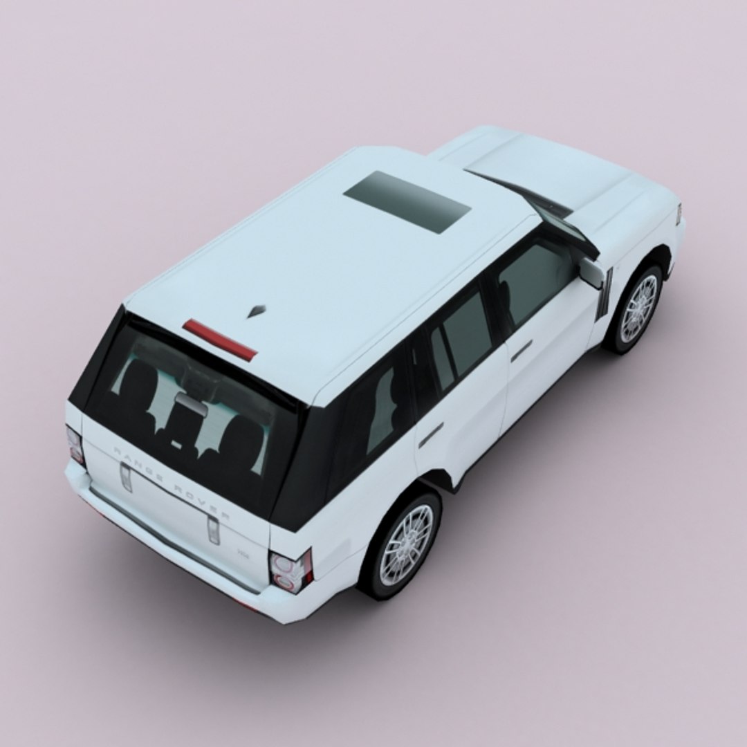 3d 2010 Land Rover Range