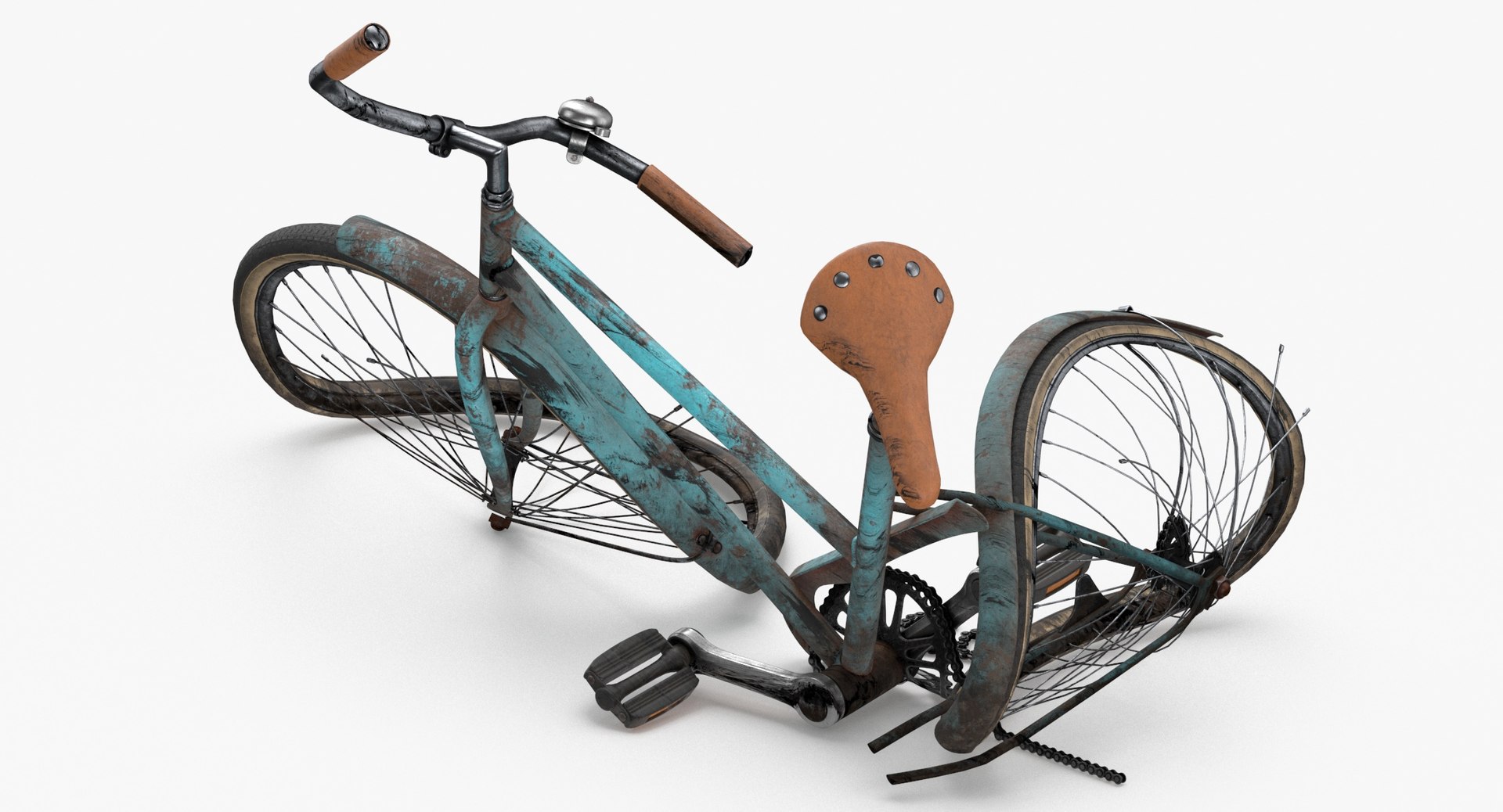 3D Bike Damaged Model - TurboSquid 1870829