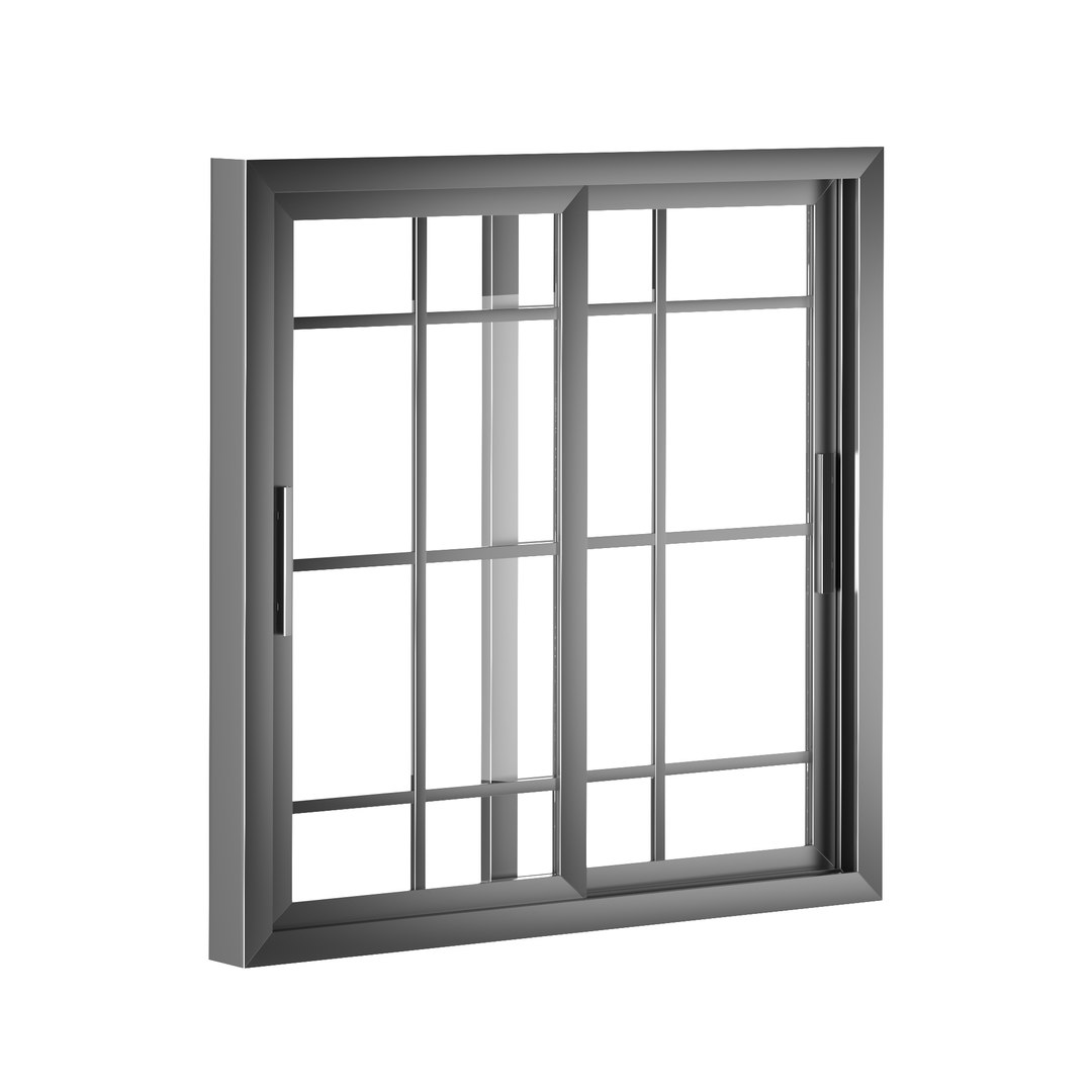 3D Aluminum Sliding Windows - TurboSquid 1817386