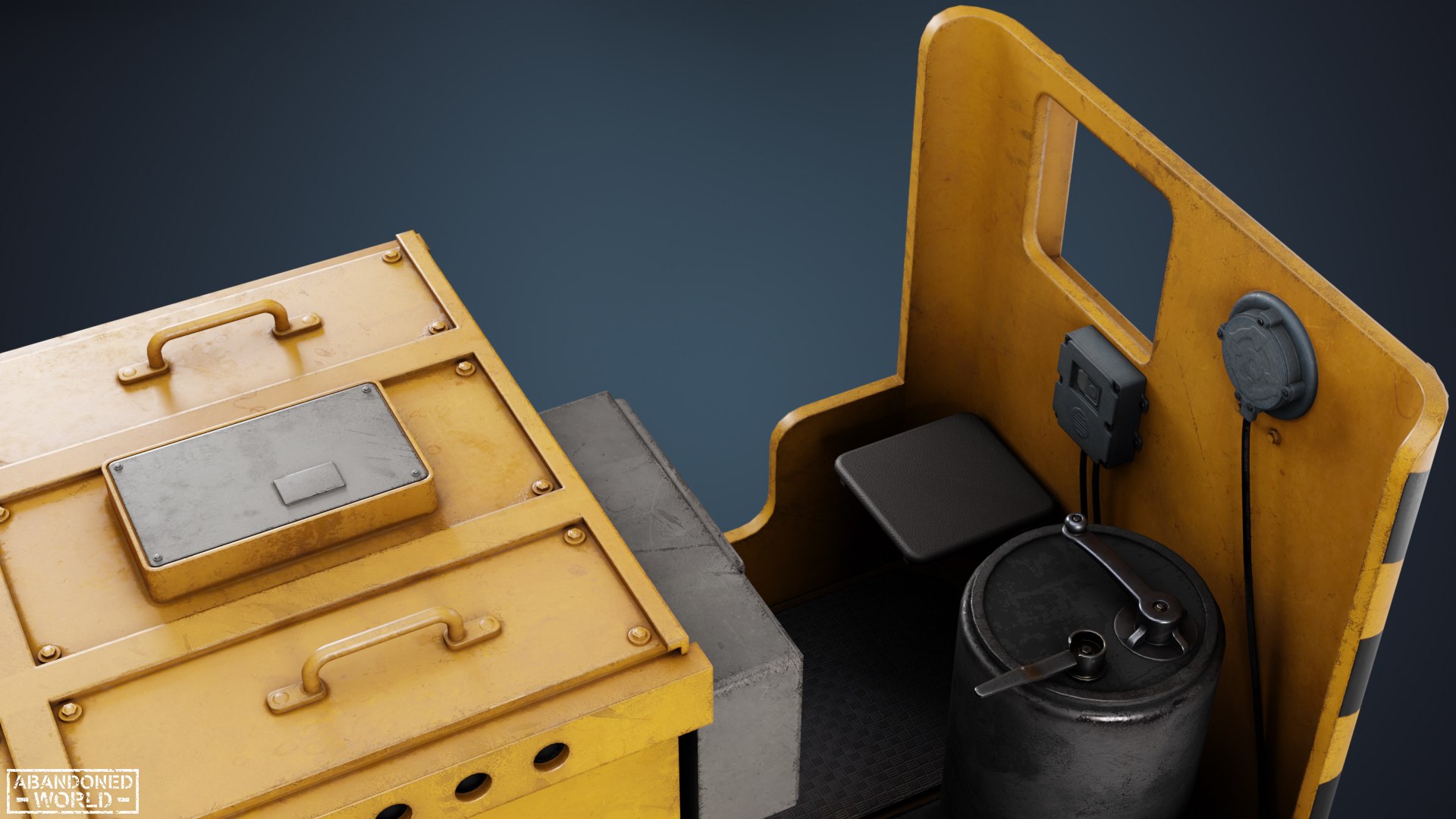 Underground Battery Electric Locomotive 3D - TurboSquid 2224413