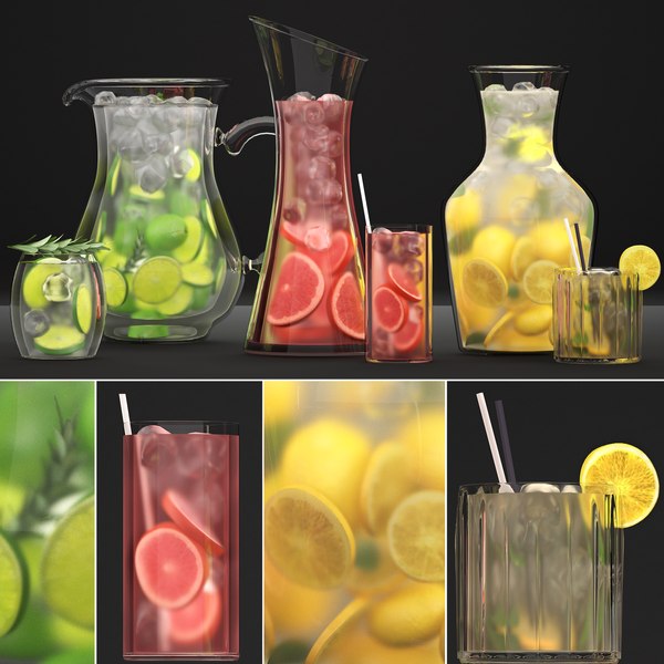 Lemonade 3D Models for Download | TurboSquid