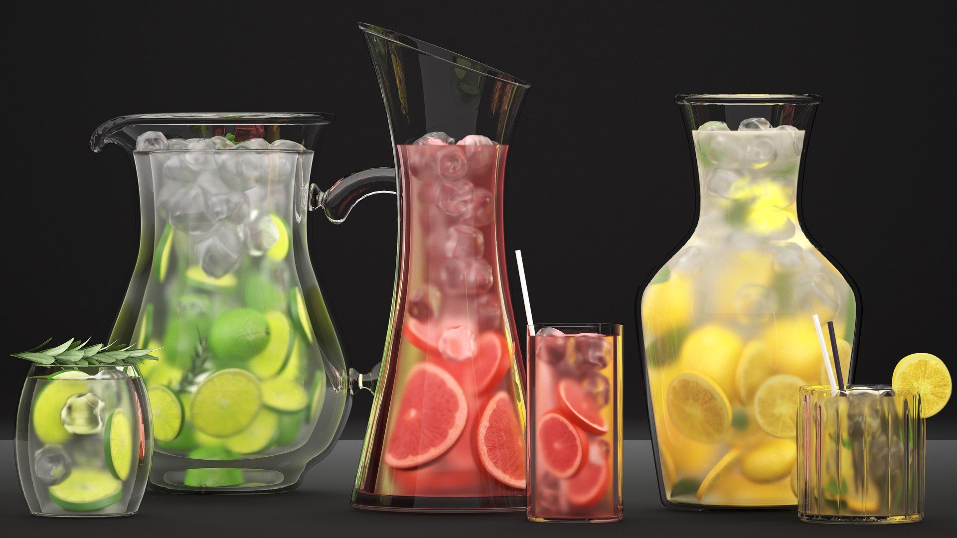3D Model Beverages Drinks Decanters - TurboSquid 1328757