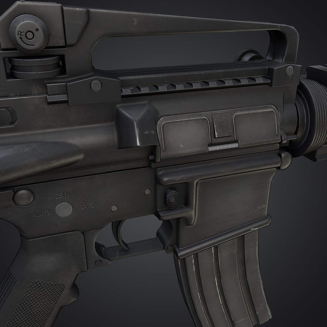 M16a4 M16 3d Max