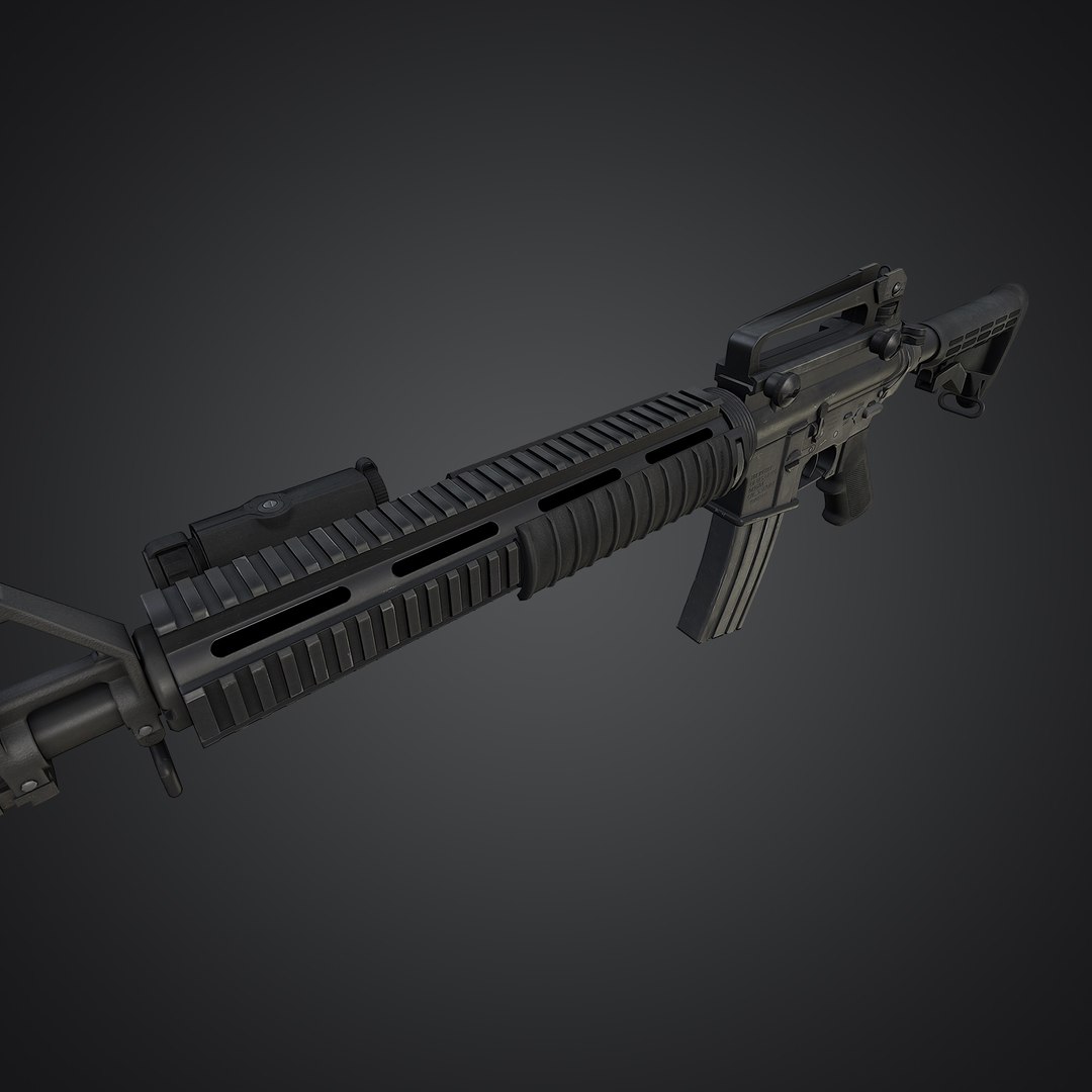 m16a4 m16 3d max