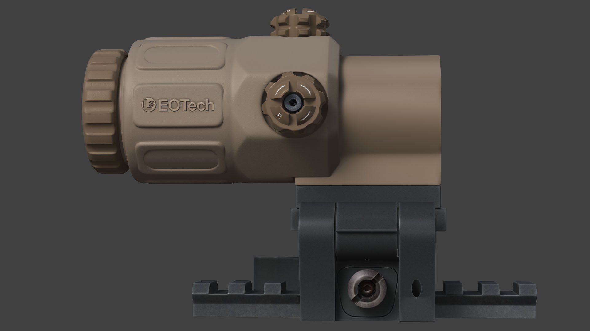 EOTech G33 STS Magnifire 3D Model - TurboSquid 1793777