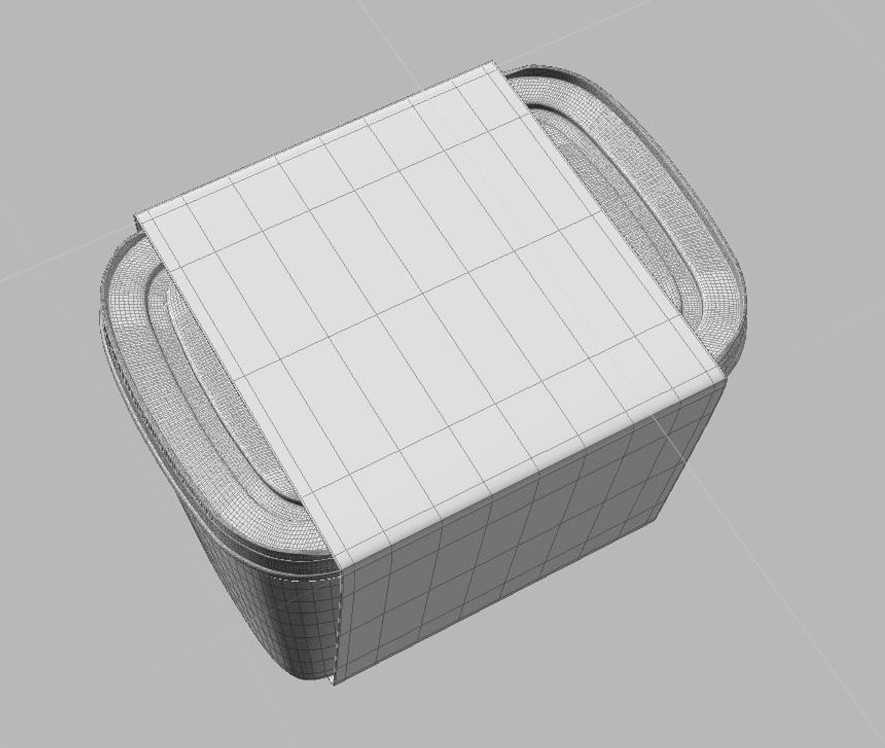 3D Model Ice Cream Container - TurboSquid 1359476