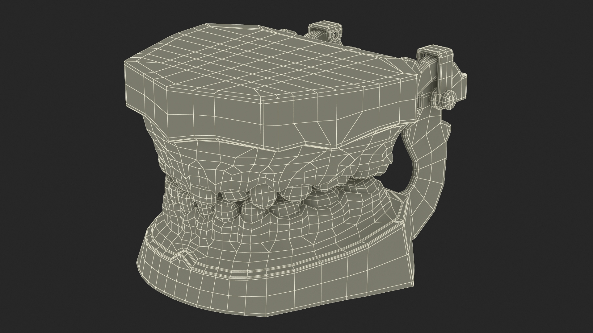 3D Dental Anatomy Model Simulation With Removable Crossbite Teeth ...