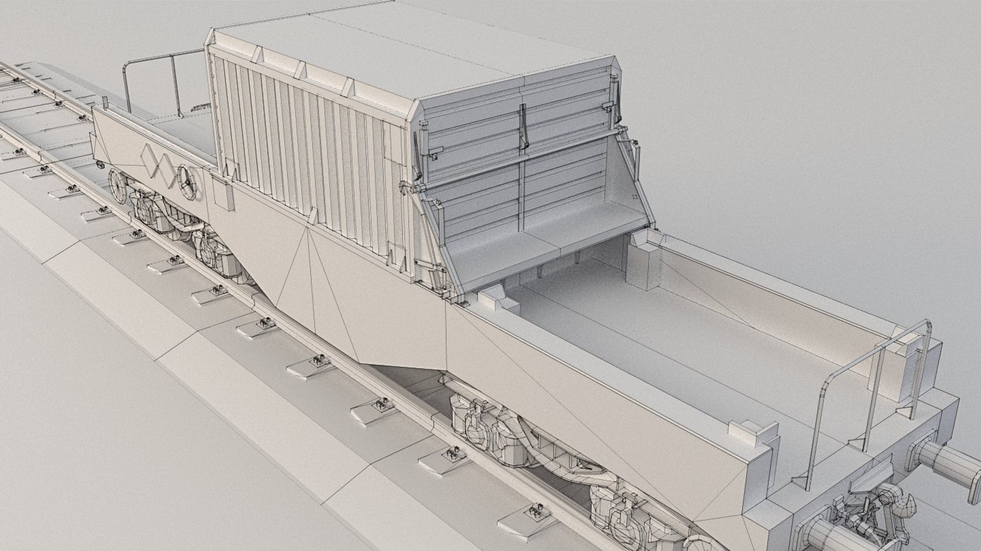 Container Train Nuclear 3D Model - TurboSquid 1527223