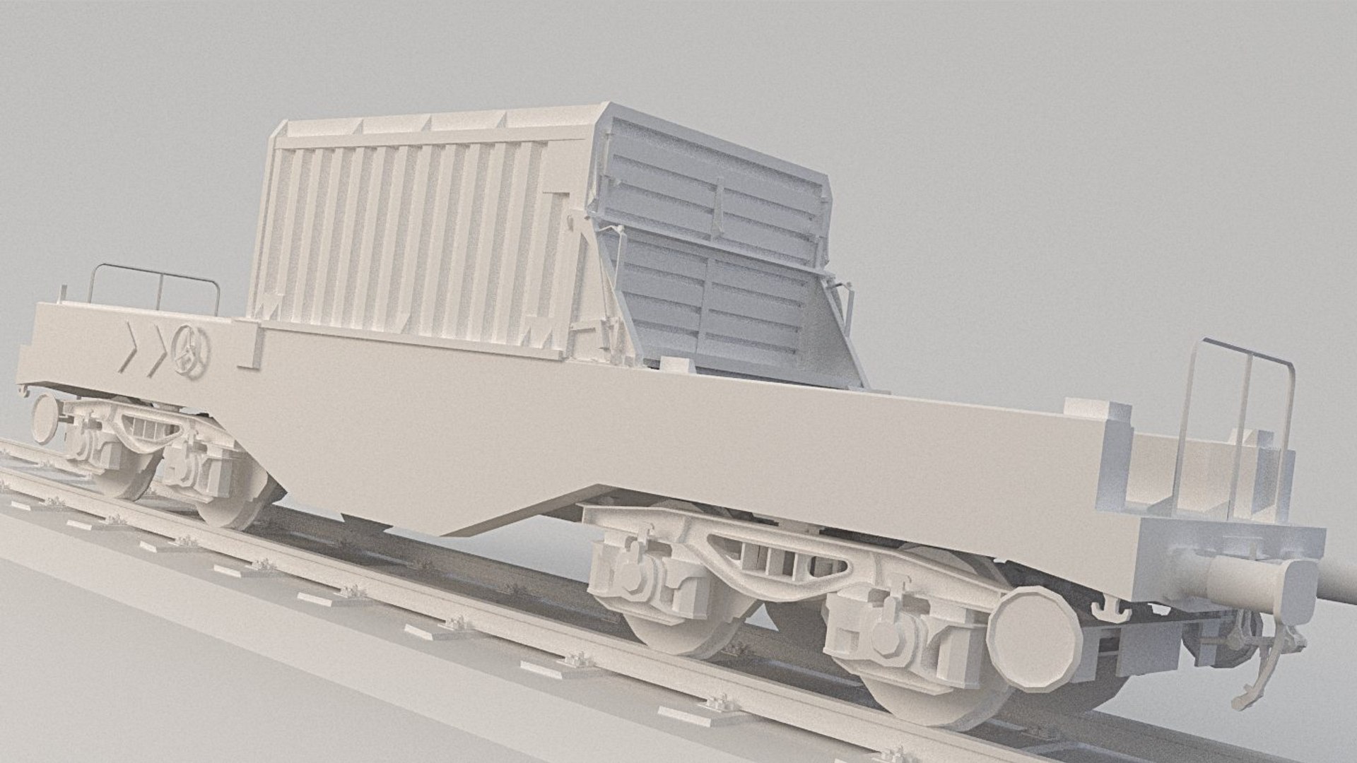 Container Train Nuclear 3D Model - TurboSquid 1527223