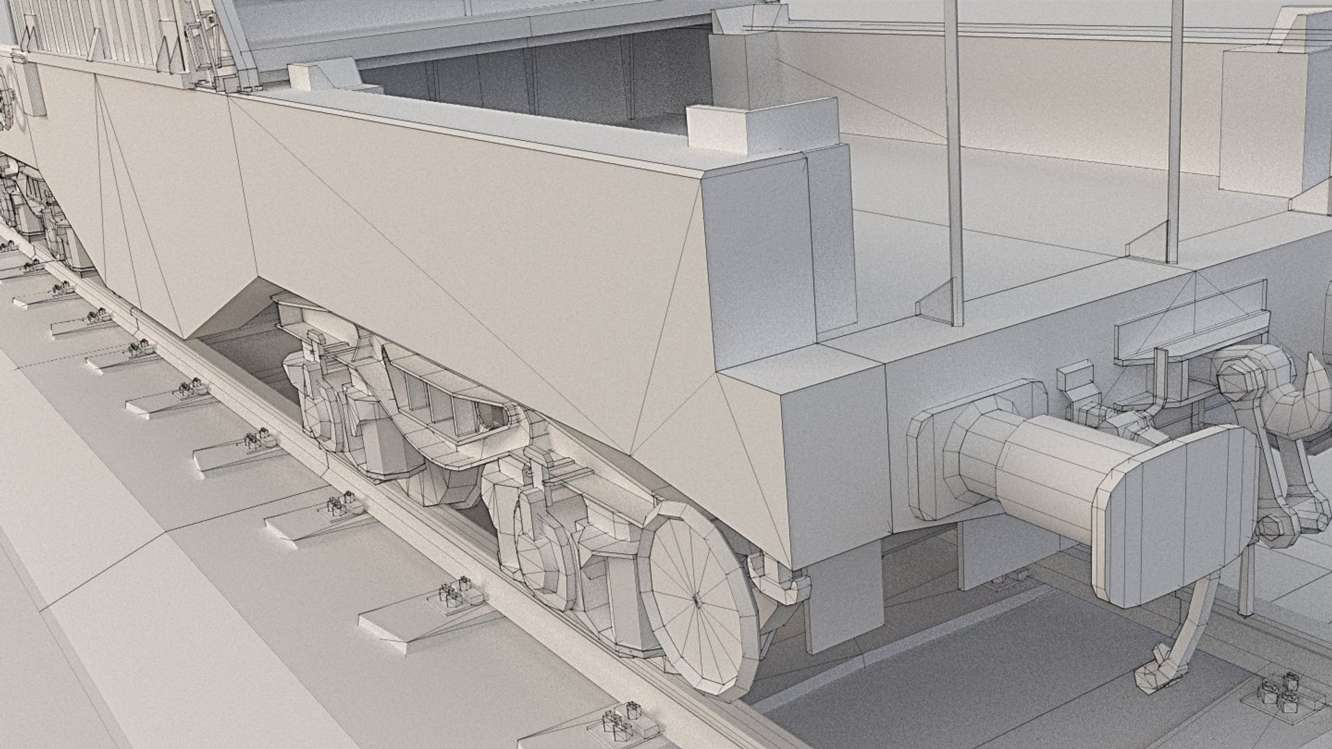Container Train Nuclear 3D Model - TurboSquid 1527223