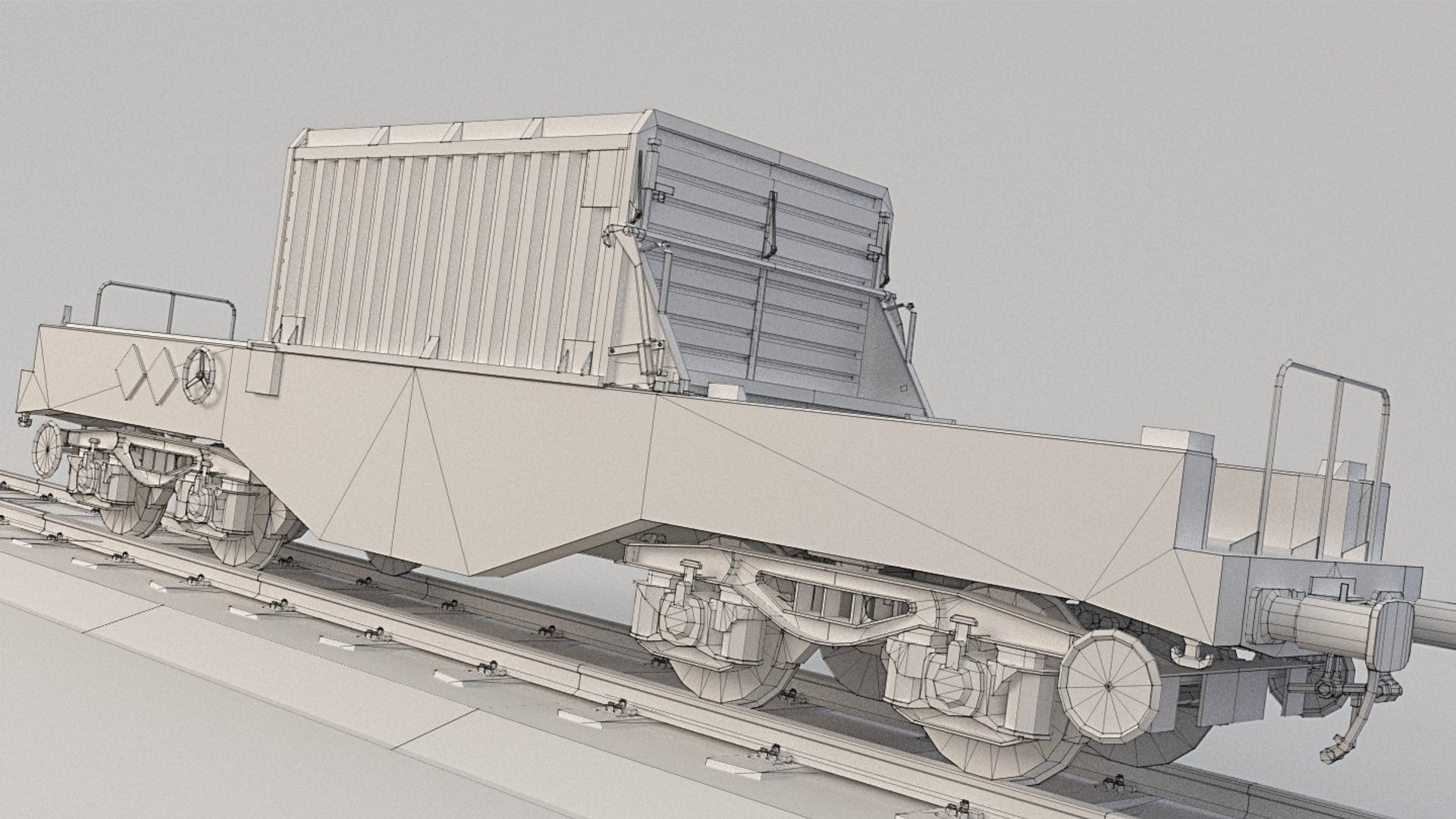 Container Train Nuclear 3D Model - TurboSquid 1527223
