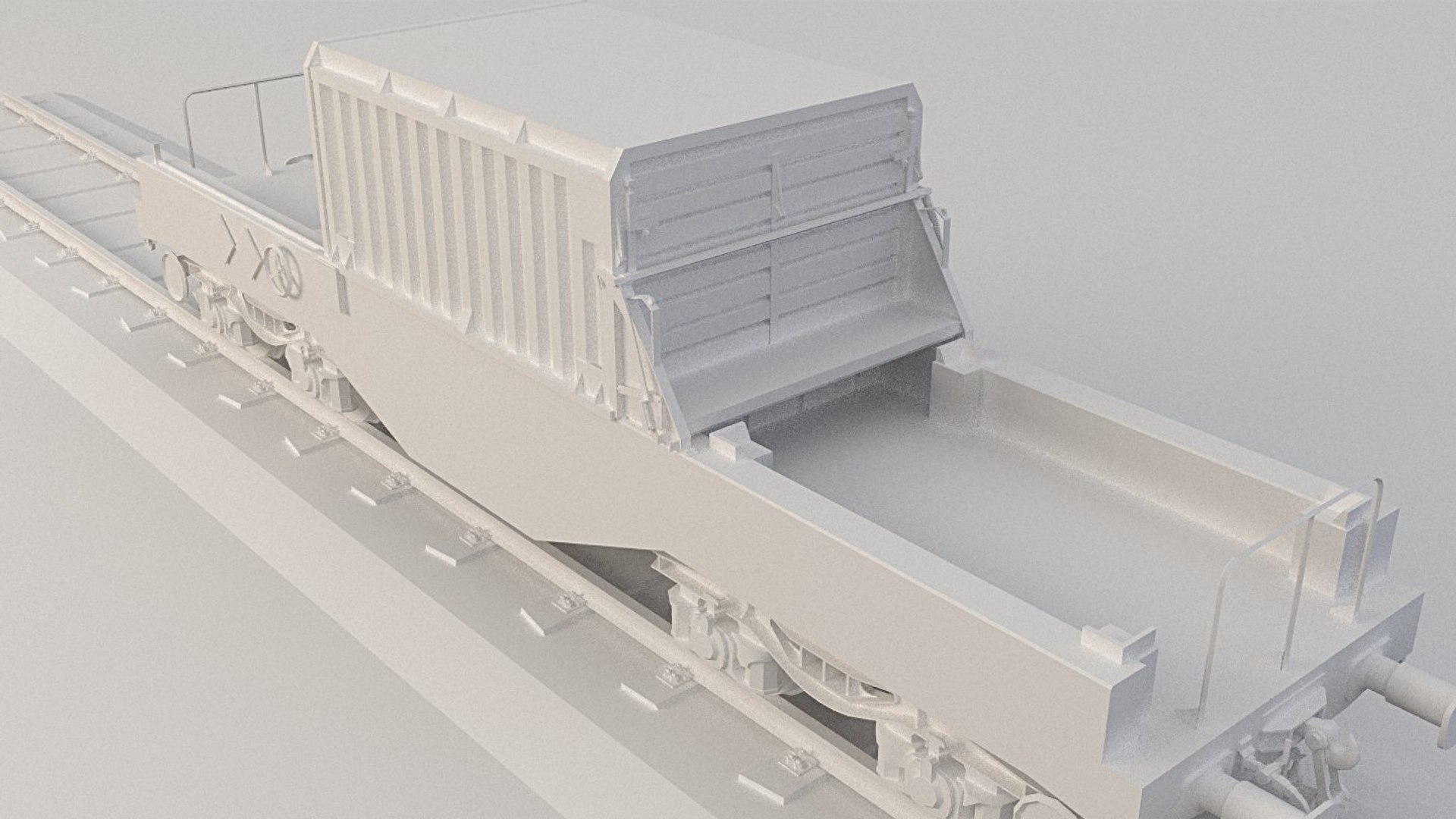 Container Train Nuclear 3D Model - TurboSquid 1527223