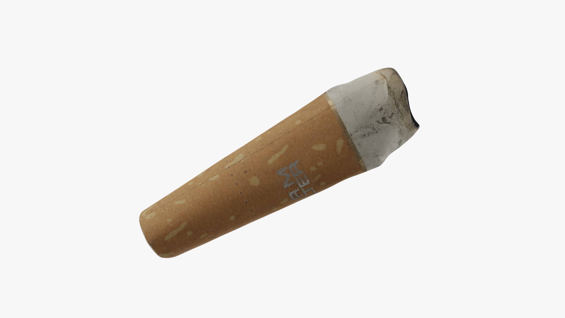 3D cigarette end 1 - TurboSquid 1531021