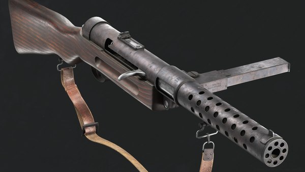 3D german mp18-1 mp18 model - TurboSquid 1704056