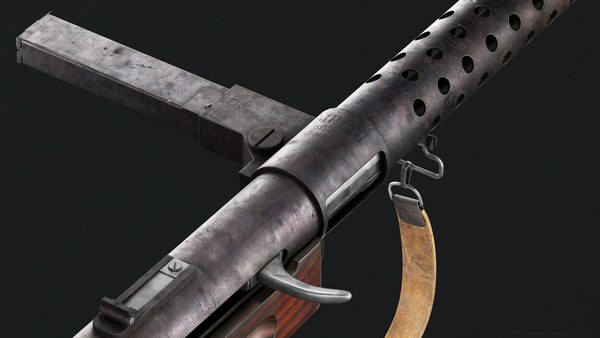 3D german mp18-1 mp18 model - TurboSquid 1704056