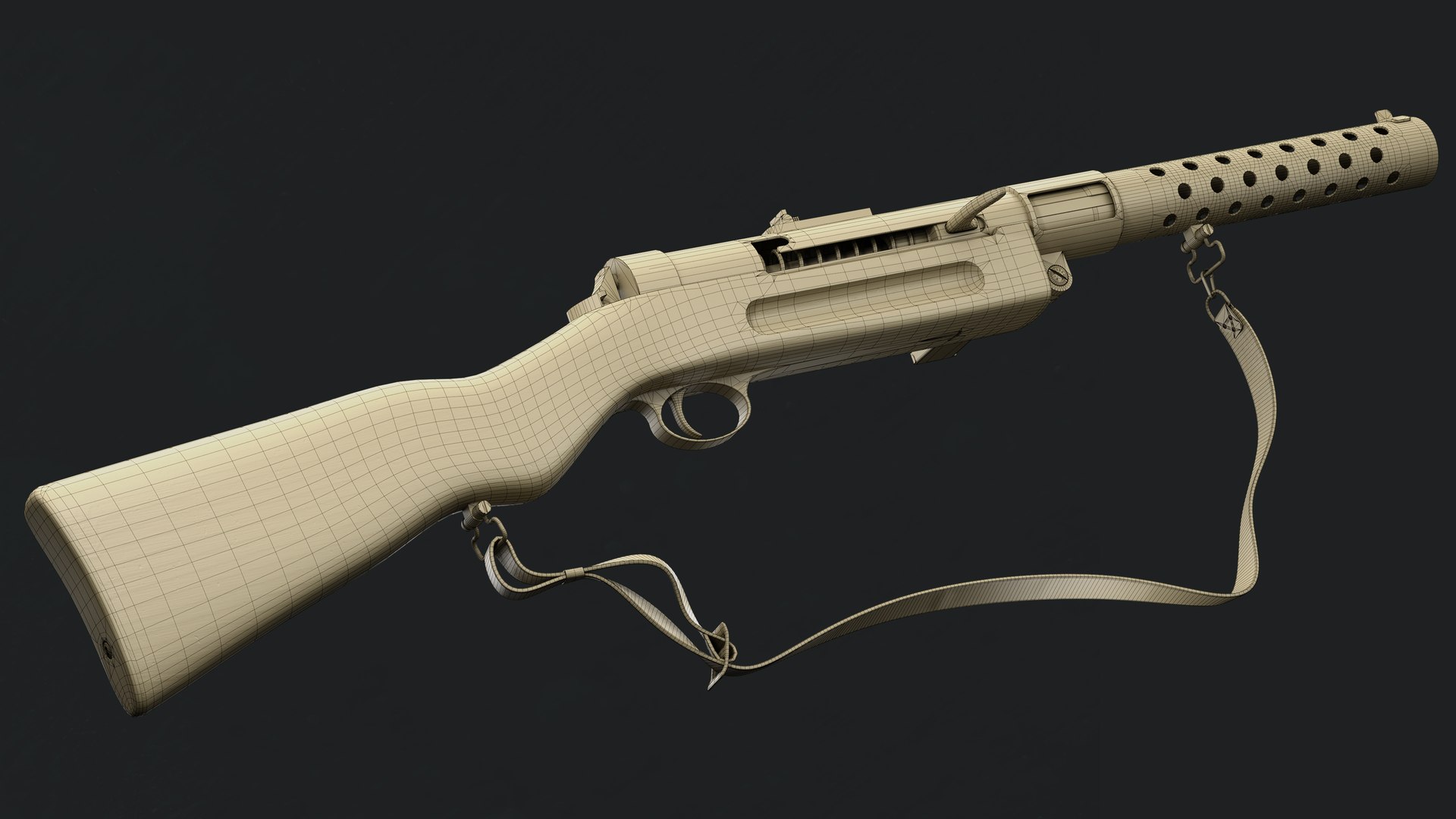 3D German Mp18-1 Mp18 Model - TurboSquid 1704056