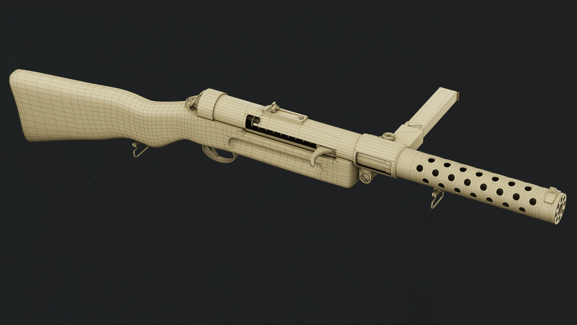 3D german mp18-1 mp18 model - TurboSquid 1704056