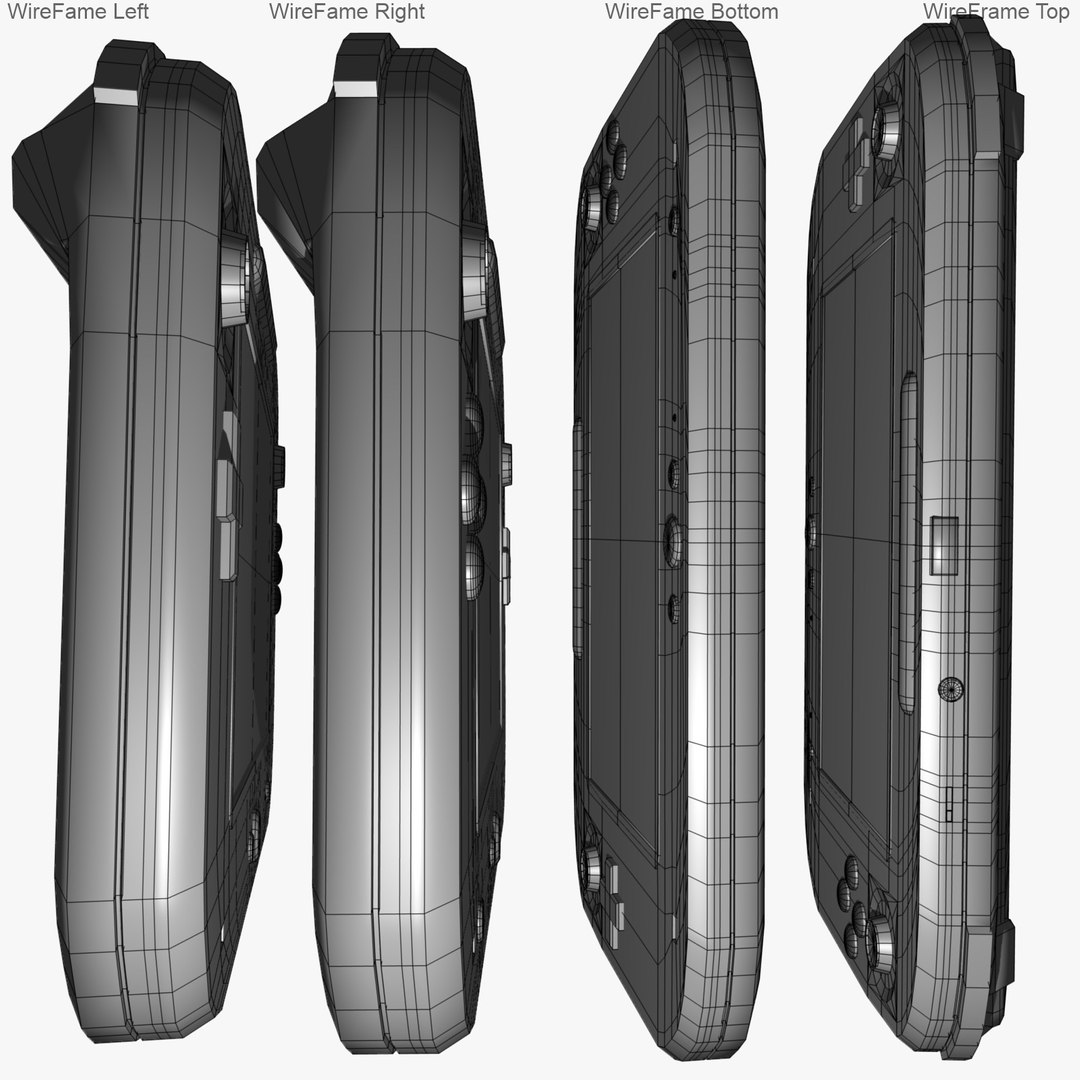 3d Nintendo Video Games Model