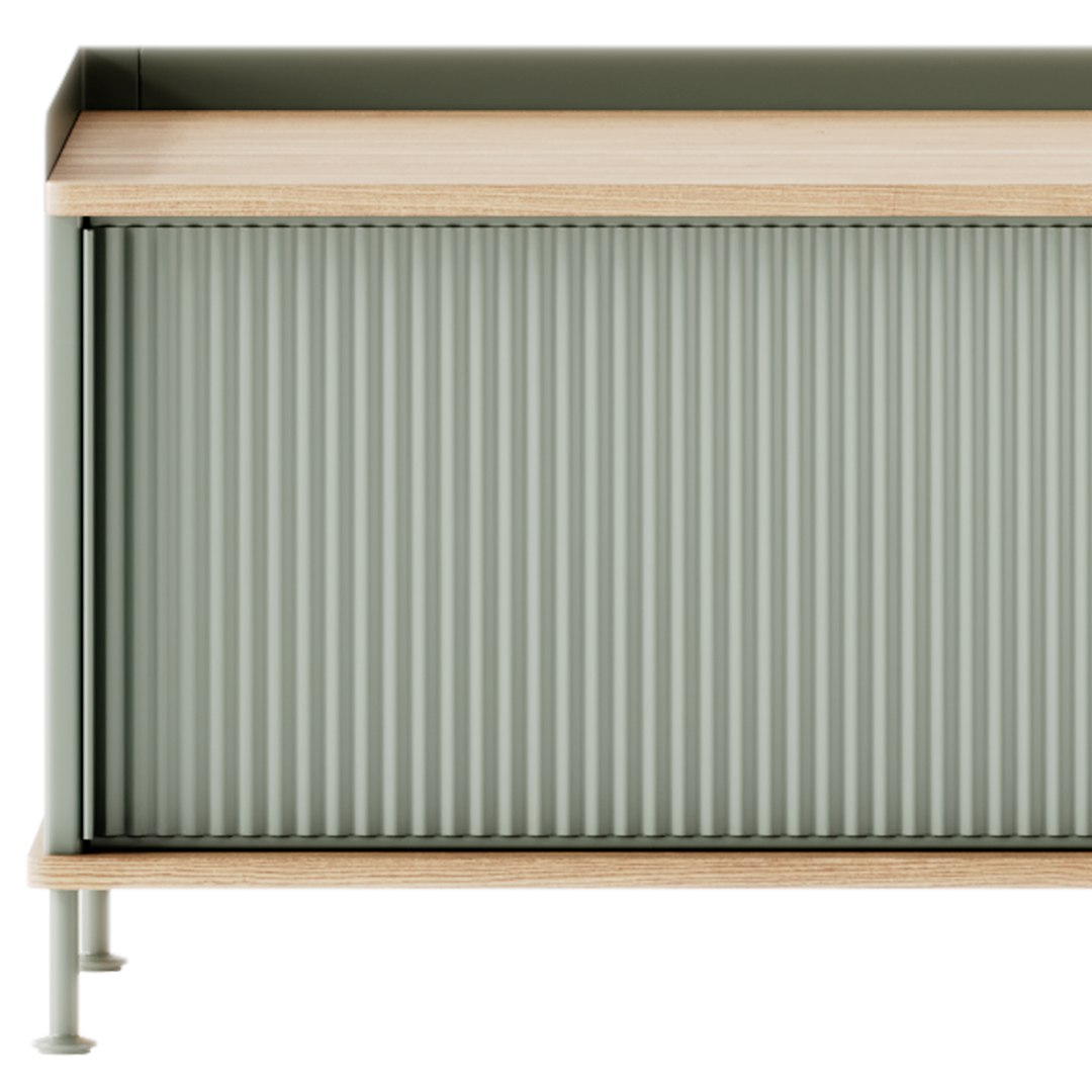 3D Muuto Enfold Sideboard Scandinavian Storage model - TurboSquid 2061554
