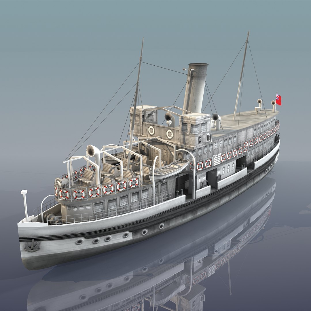 3d Steamship Time Model
