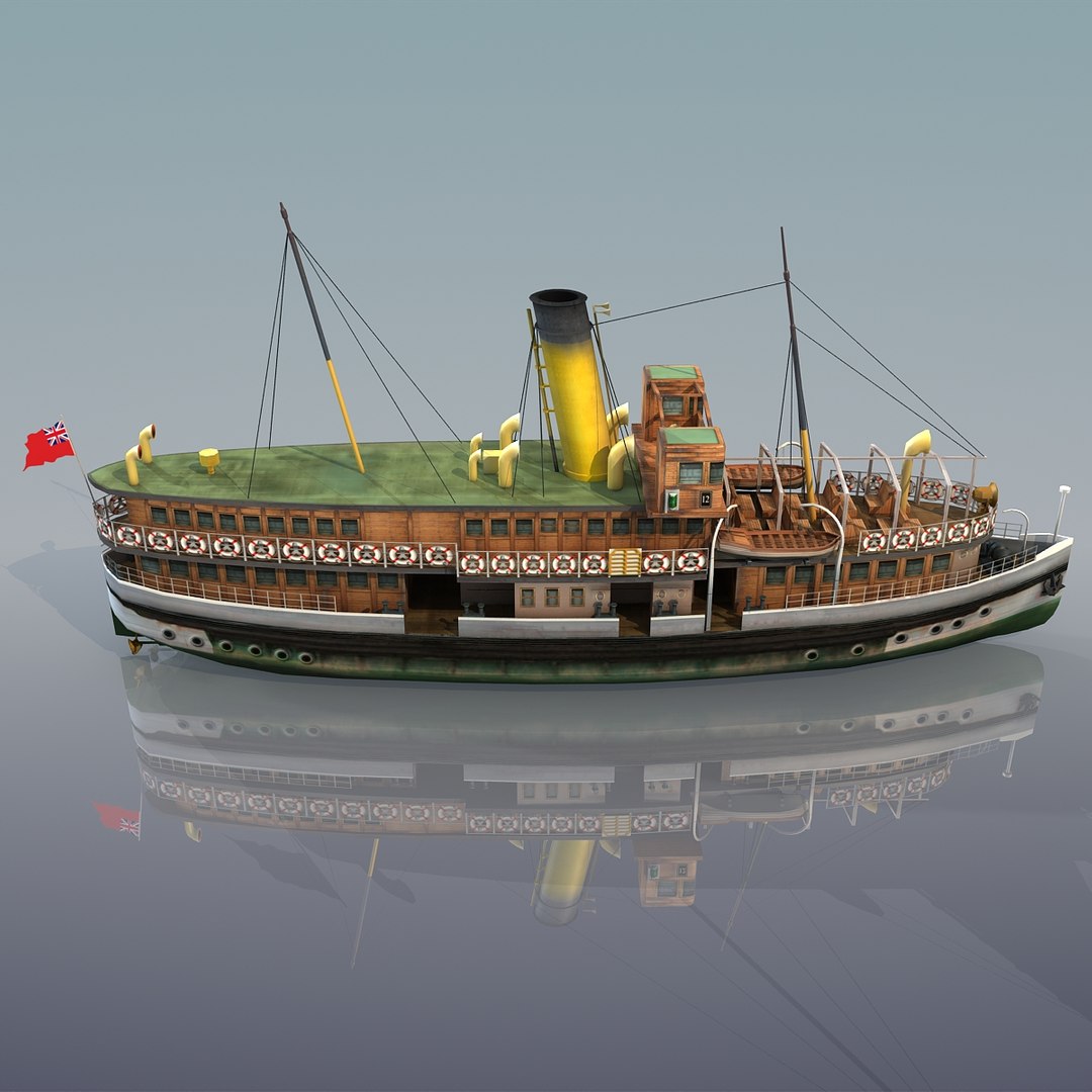 3d Steamship Time Model
