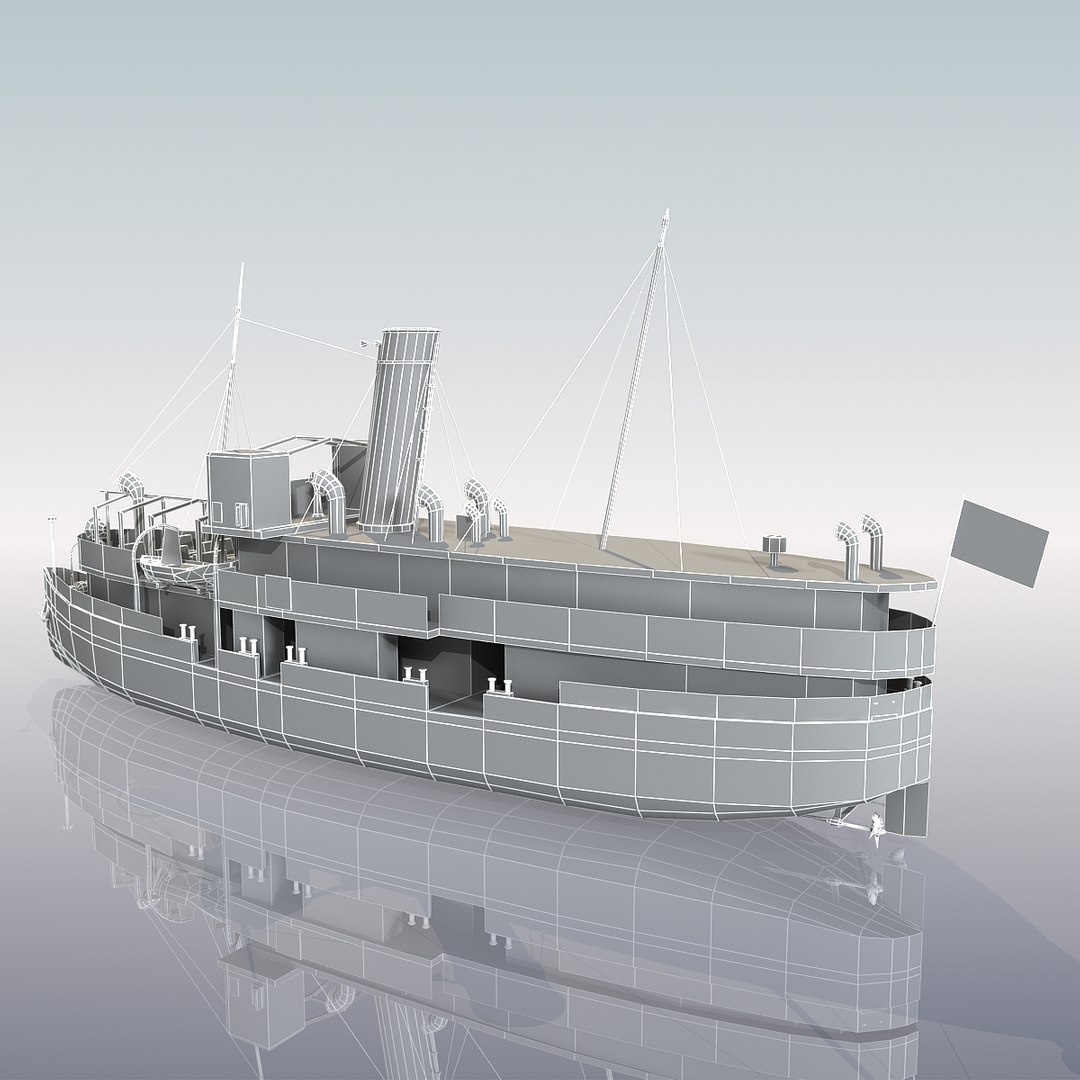3d Steamship Time Model