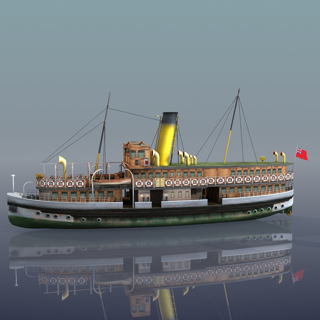 3d Steamship Time Model