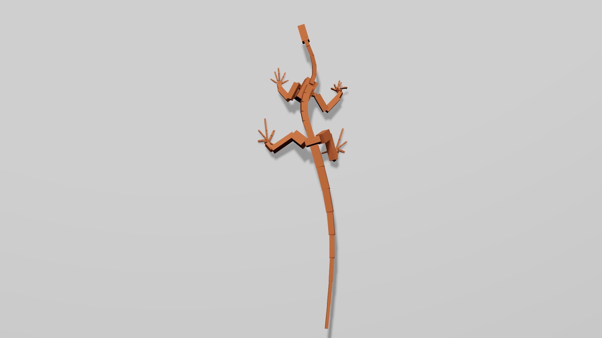 3D FBX Lizard Walk Straight Animation Model - TurboSquid 2260370