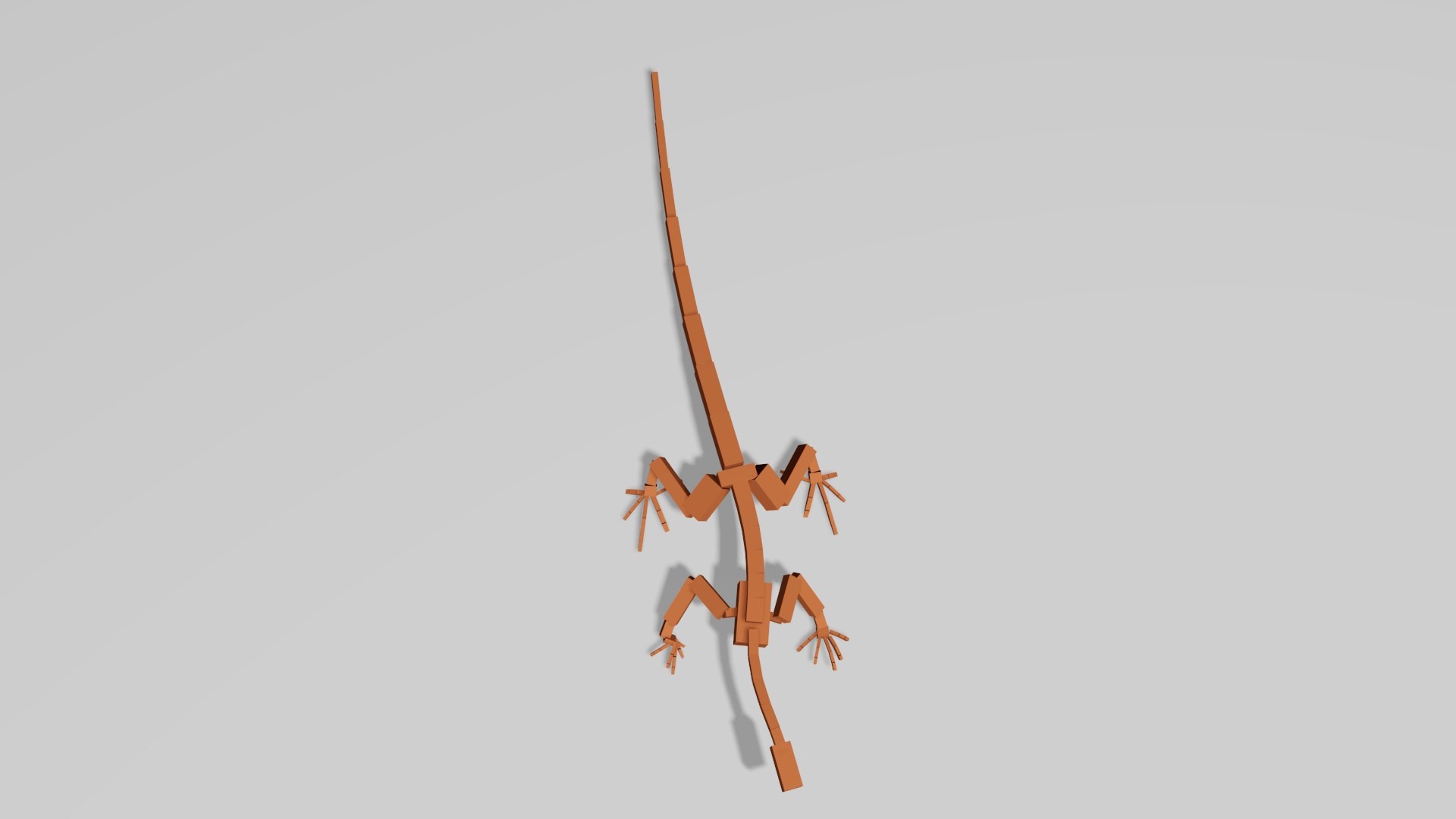 3D FBX Lizard Walk Straight Animation Model - TurboSquid 2260370