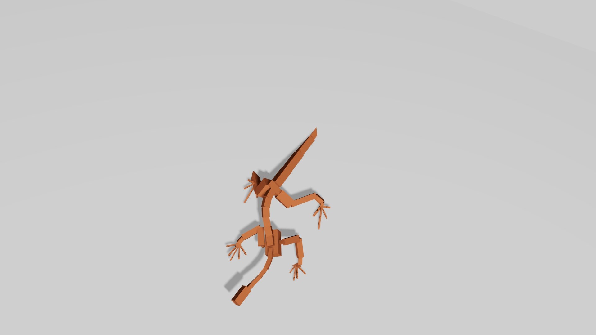 3D FBX Lizard Walk Straight Animation Model - TurboSquid 2260370