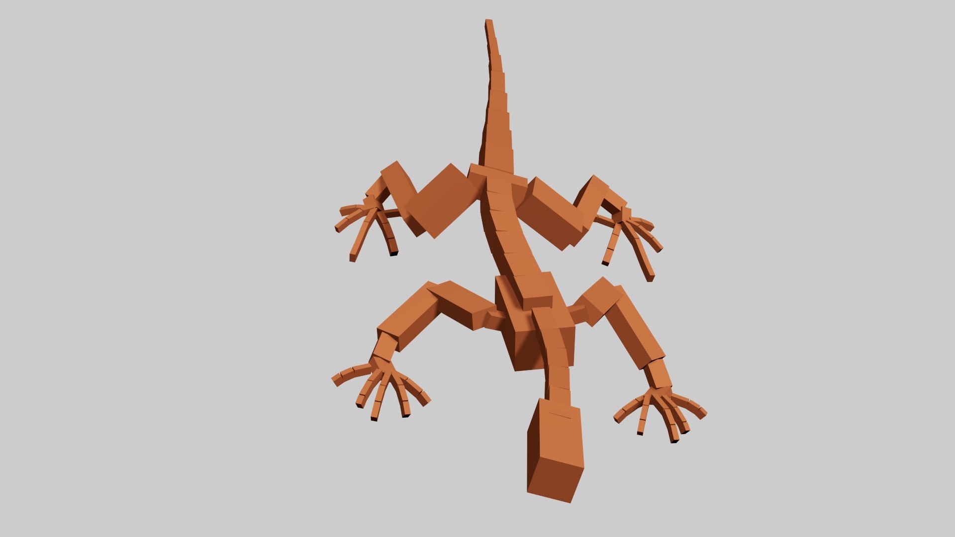 3D FBX Lizard Walk Straight Animation Model - TurboSquid 2260370