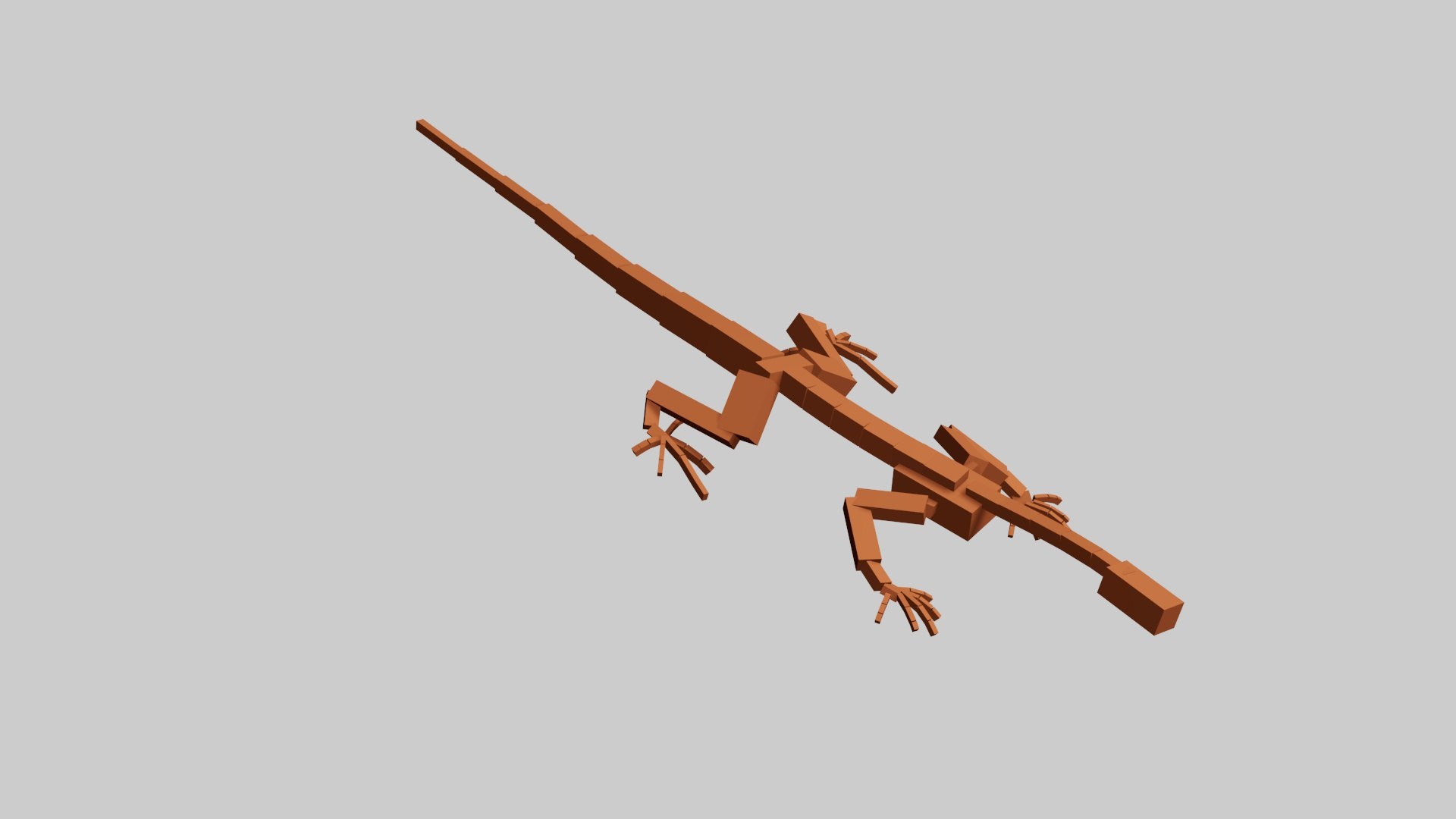 3D FBX Lizard Walk Straight Animation Model - TurboSquid 2260370
