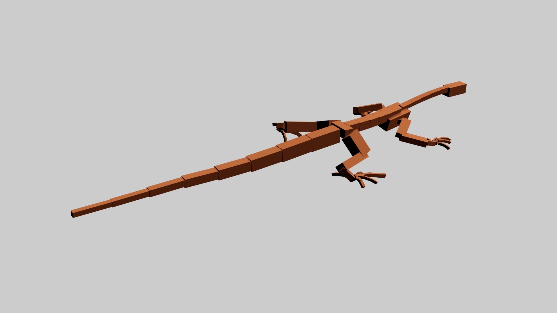 3D FBX Lizard Walk Straight Animation Model - TurboSquid 2260370