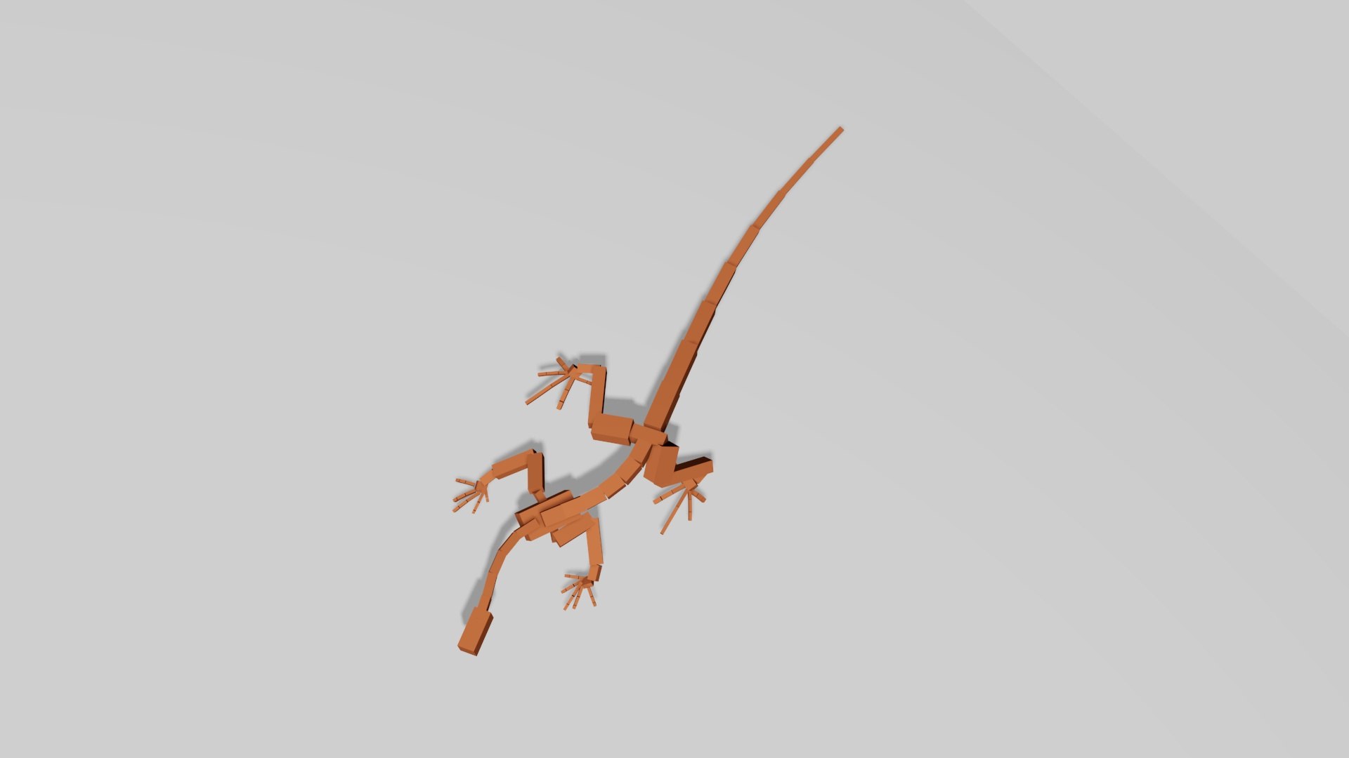 3D FBX Lizard Walk Straight Animation Model - TurboSquid 2260370