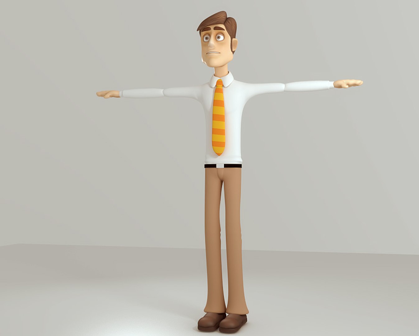 3d model cartoon character