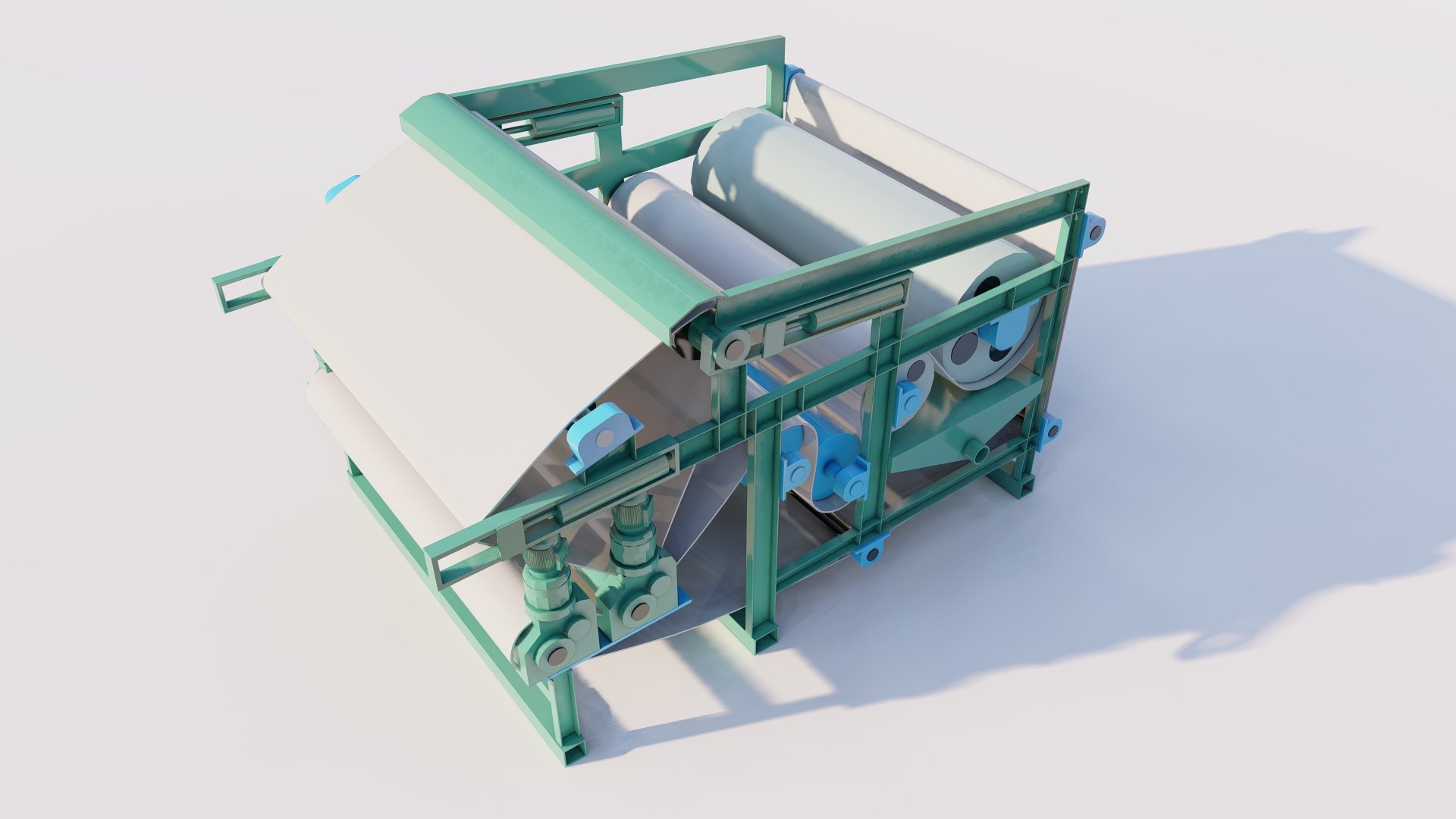 3D Model Belt Filter Press - TurboSquid 2171139
