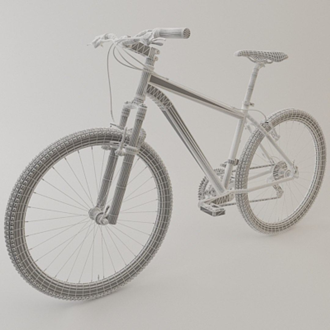 Mountain Bike 3d Model