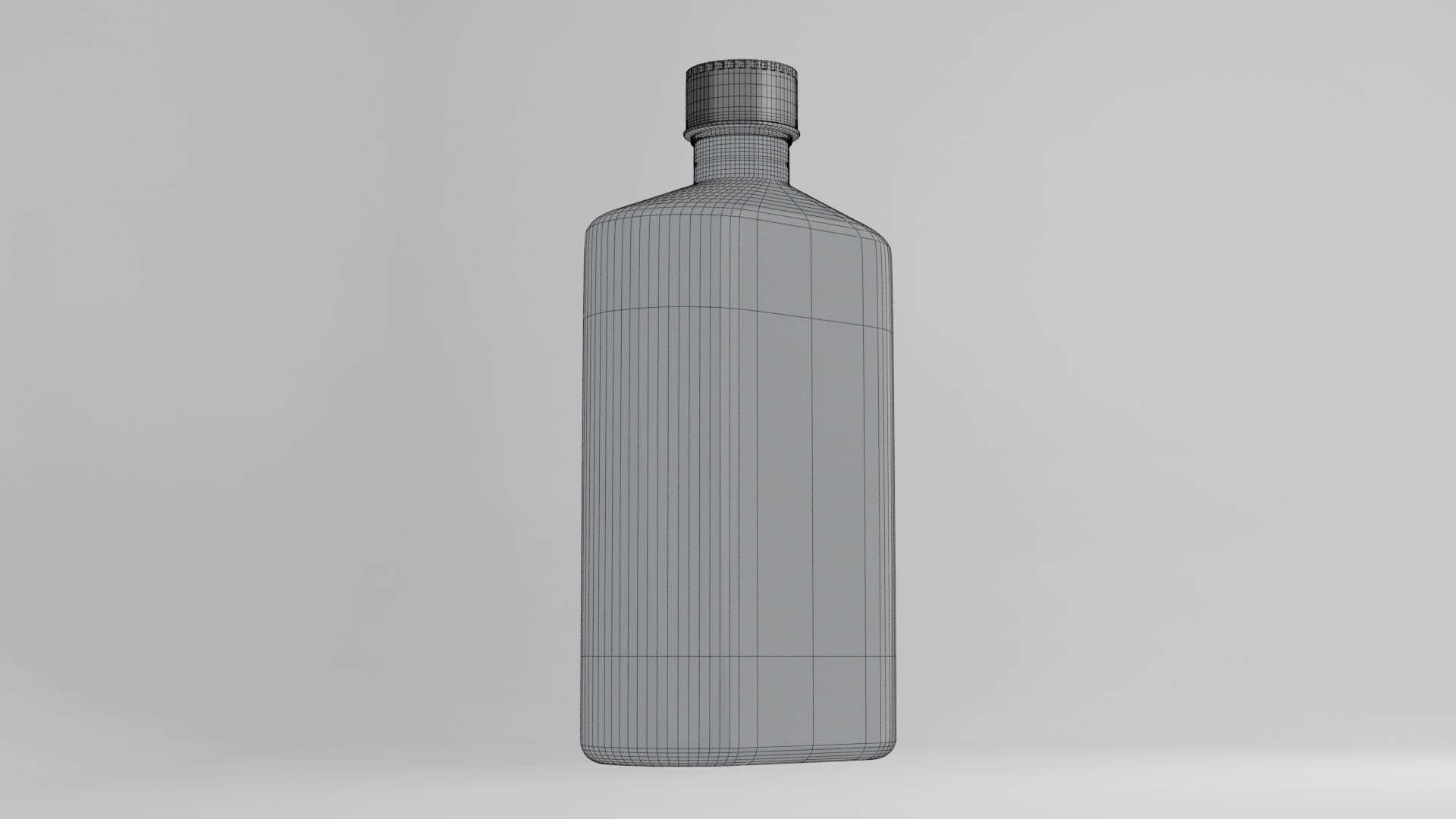 Simple Flat Hanger Bottle 3D Model - TurboSquid 1981948