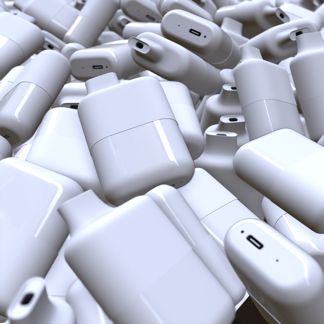 Vozol Alien 5000 Strawberry Kiwi - 3D Model PBR 4K Low-poly 3D Model 3D ...