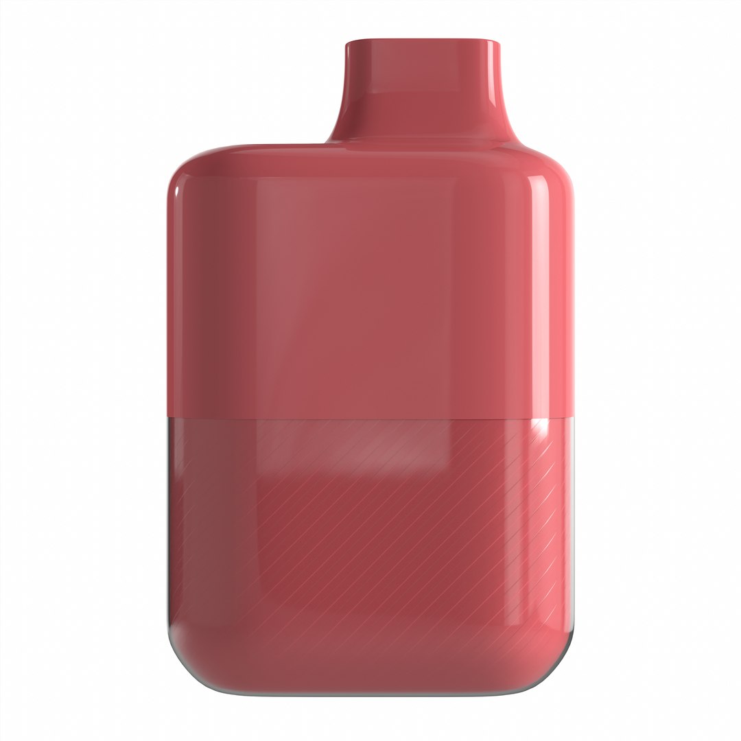 Vozol Alien 5000 Strawberry Kiwi - 3D Model PBR 4K Low-poly 3D Model 3D ...