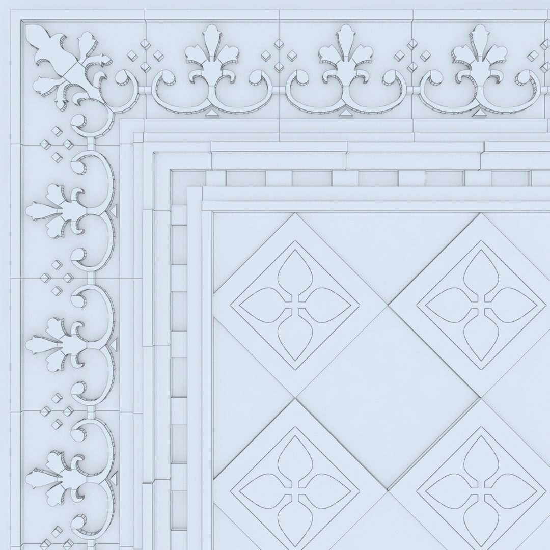 Ceiling Design 3D Model - TurboSquid 1204172