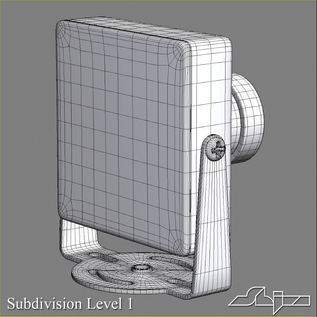3d Model View Camera Hd 700tvl