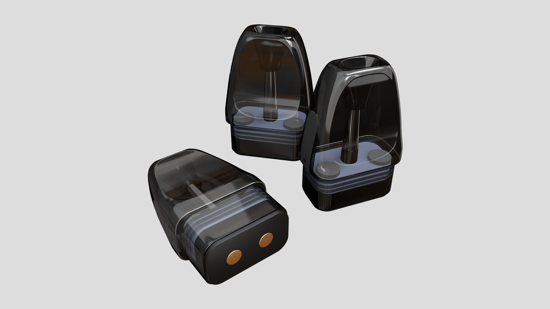 3D Vape Pod Square Model - TurboSquid 2246808