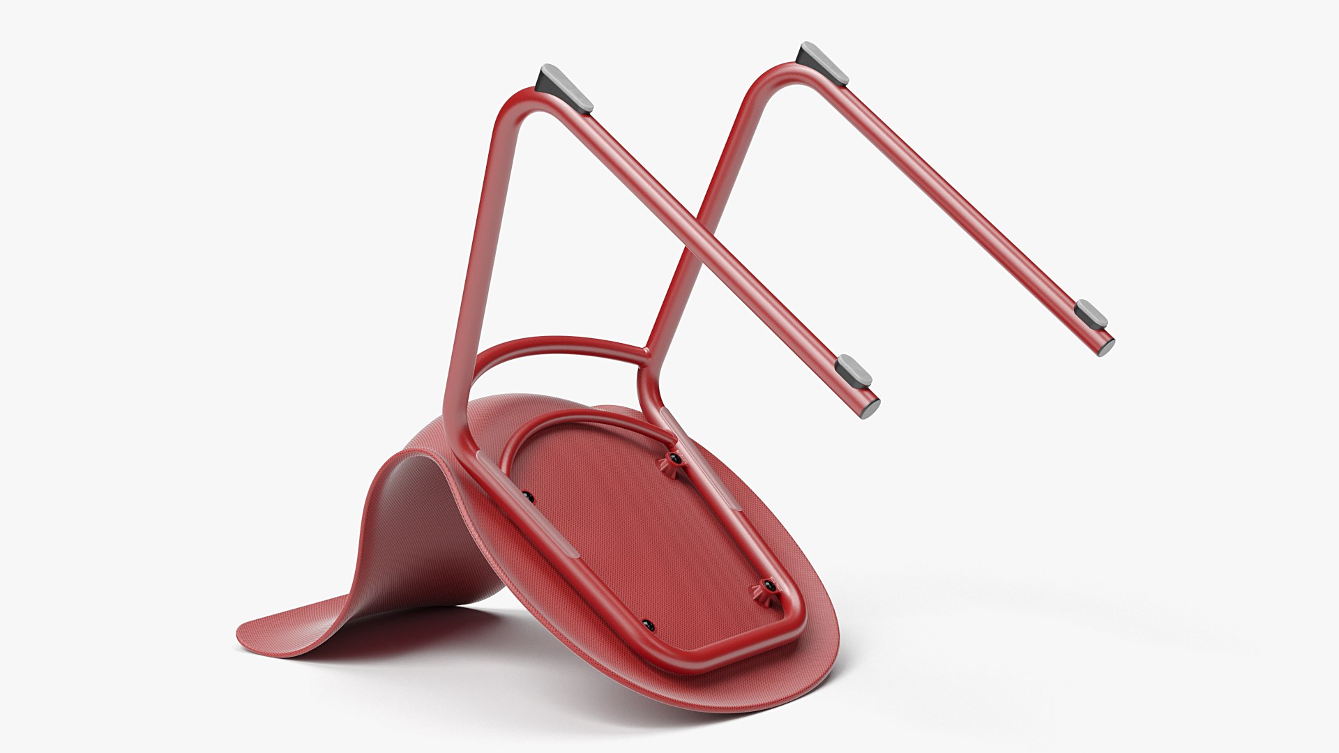 Modern Classroom Chair 3D Model - TurboSquid 1618794