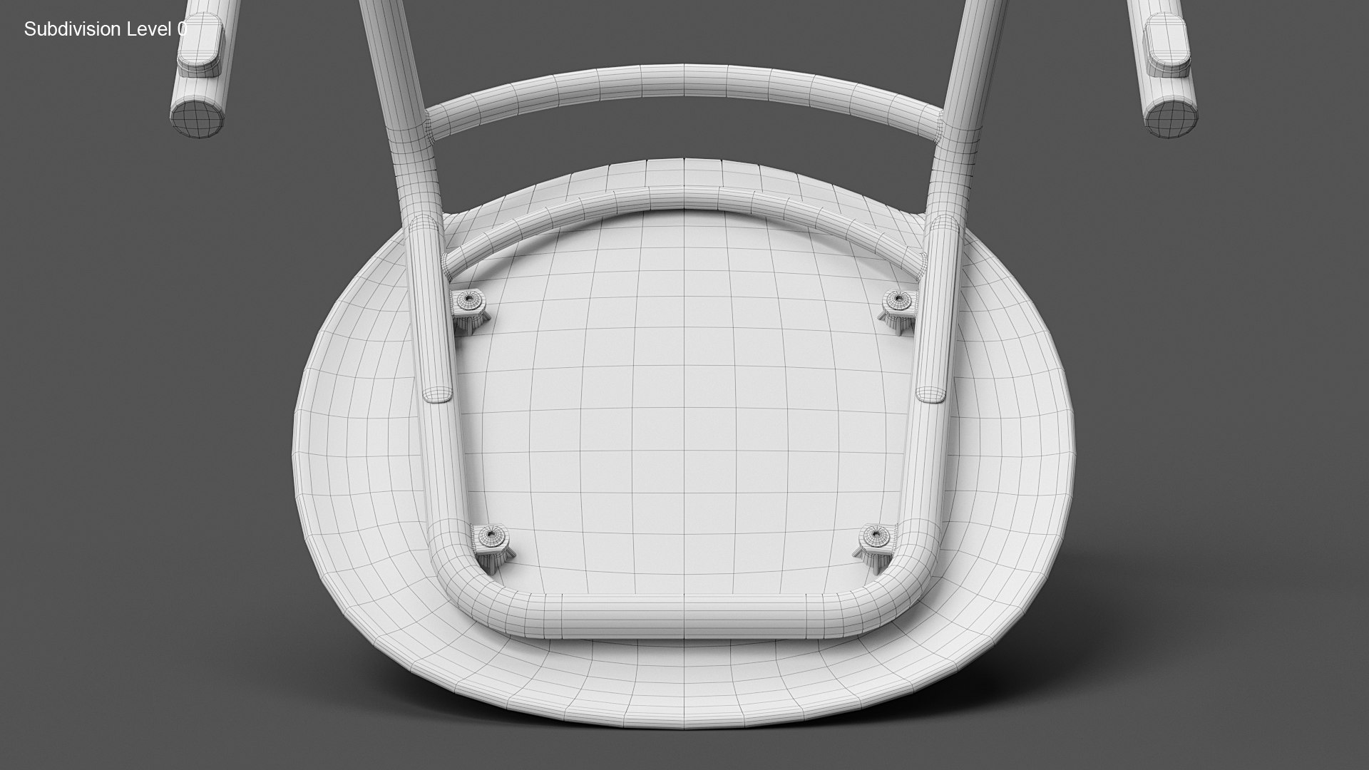Modern Classroom Chair 3D Model - TurboSquid 1618794